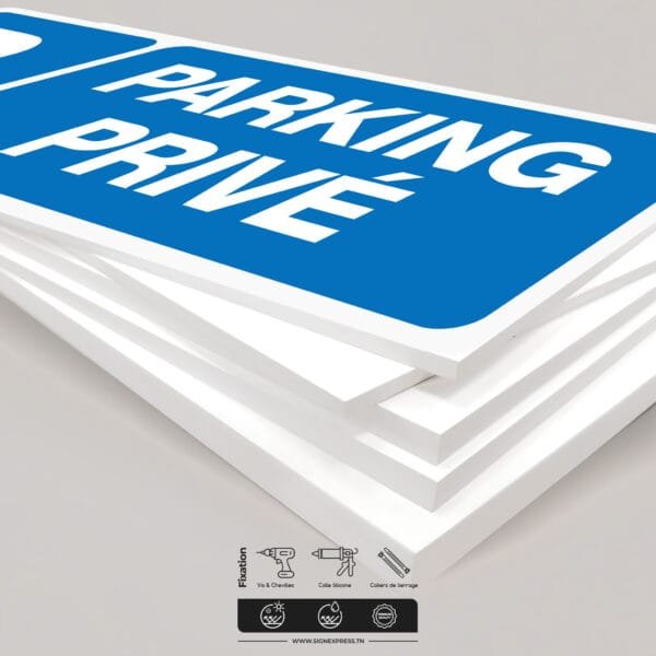 Plaque et panneau "Parking Privé" | Signalisation personnalisée