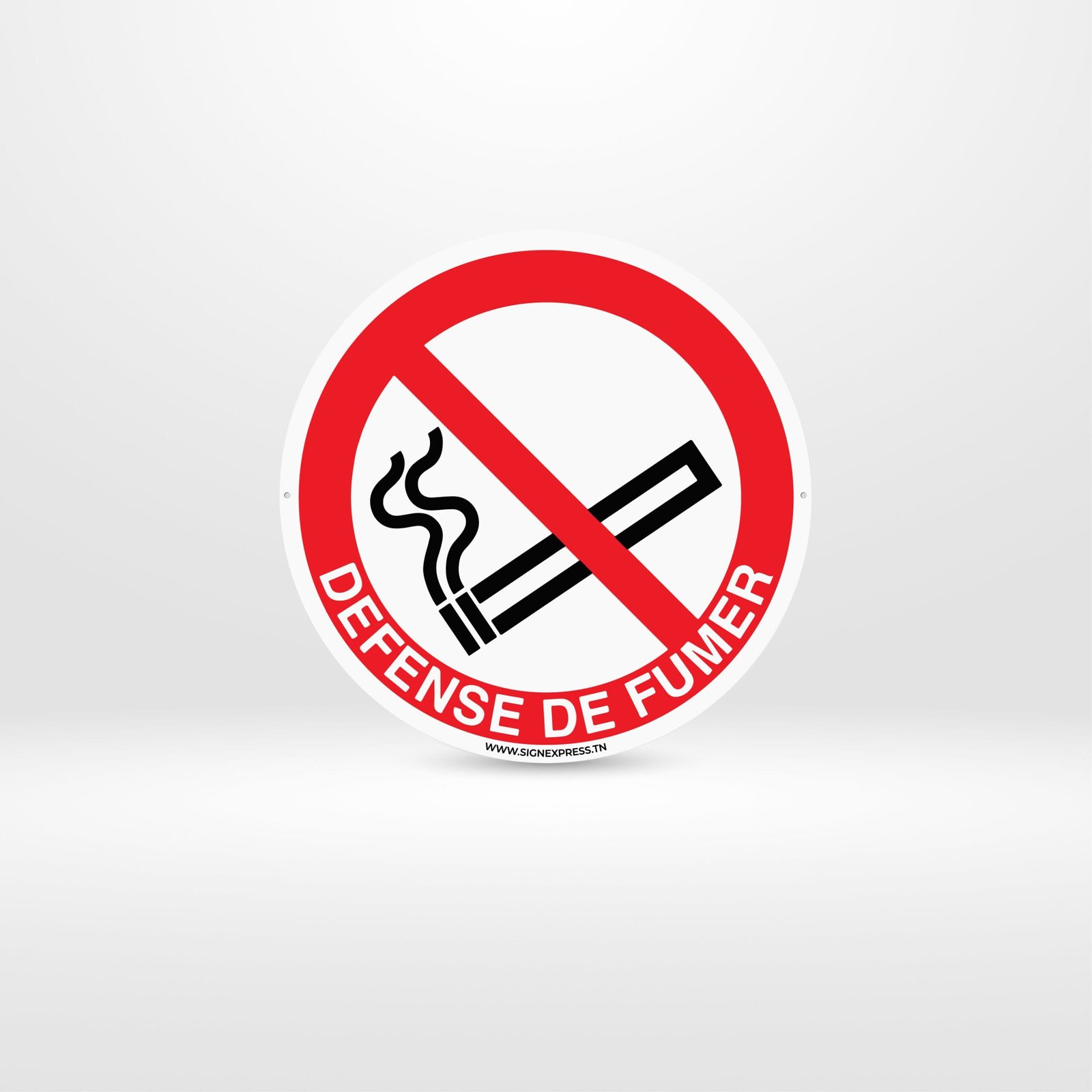 Plaque Défense de Fumer ISO 7010